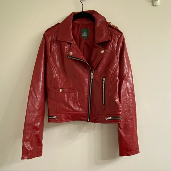 wild fable | Jackets & Coats | Wild Fable Faux Leather Jacket | Poshmark